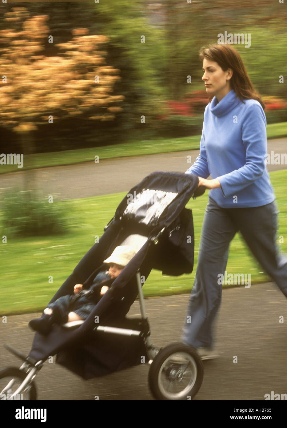 Adult baby in a pram adult baby hi-res stock photography and images - Alamy