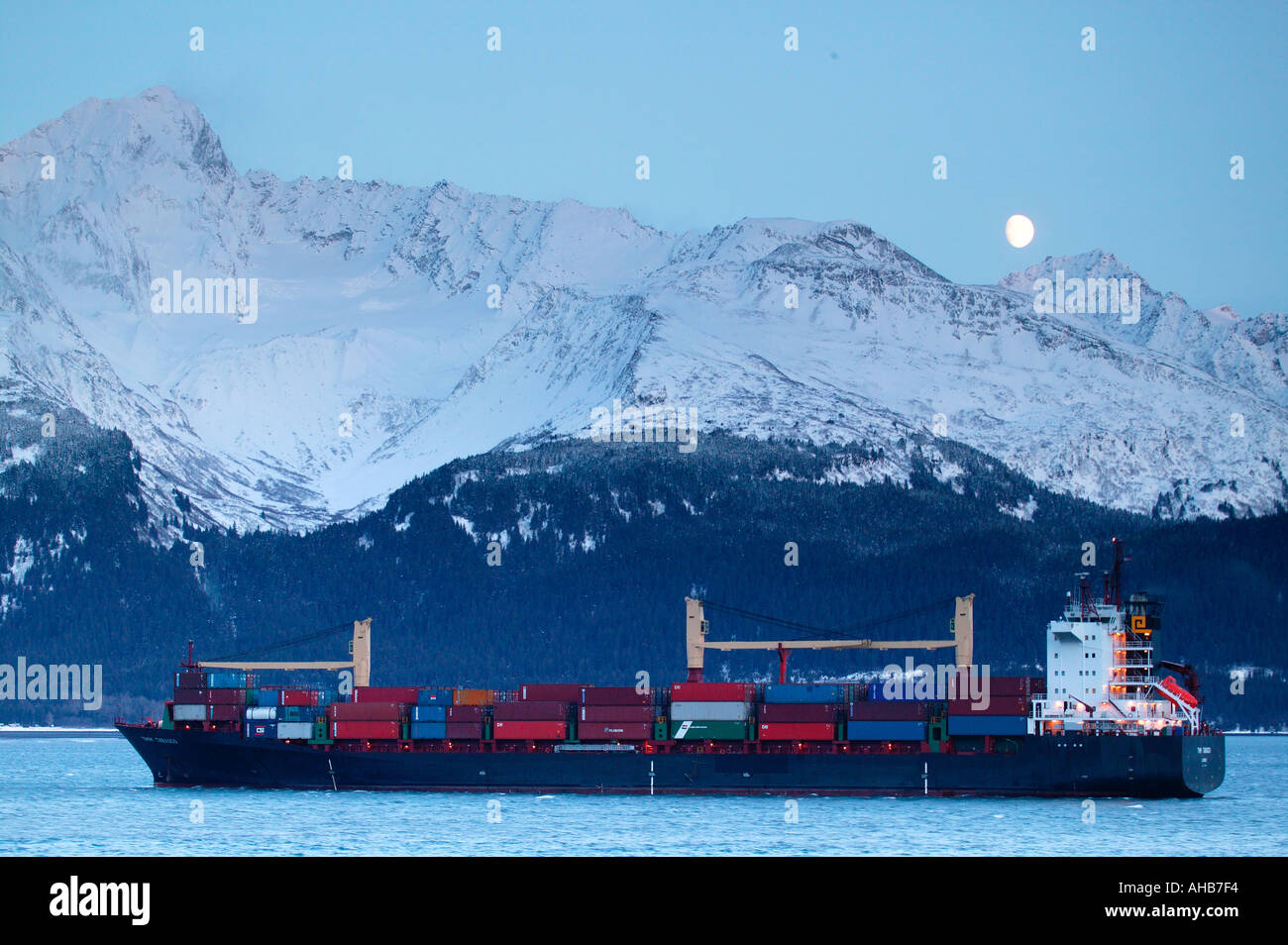 The United Kingdom flagged container ship TMM Tabasco in Resurrection ...