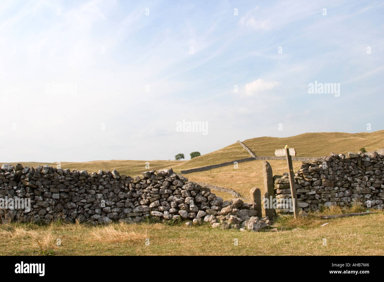 Grassington Moor area above Grassington Yorkshire Dales Stock Photo - Alamy