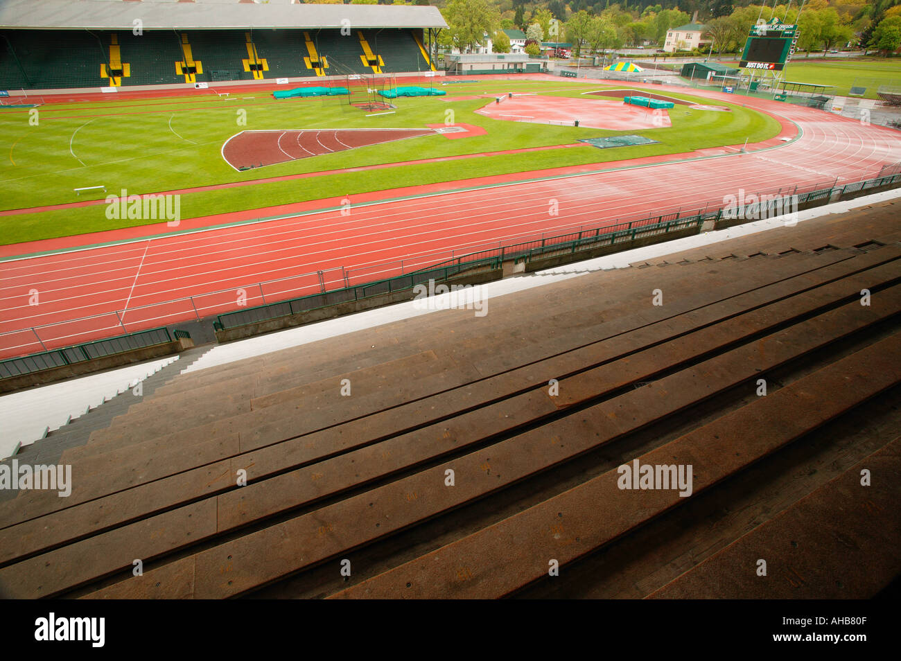 Hayward Field University of Oregon in Eugene Oregon Stock Photo - Alamy