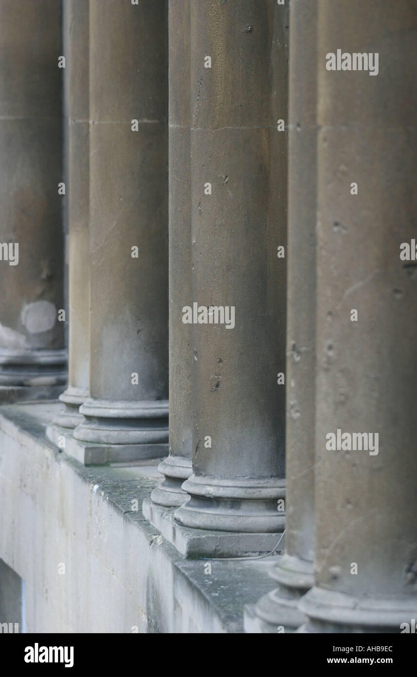 Tuscan columns Bath Royal Circus Stock Photo - Alamy