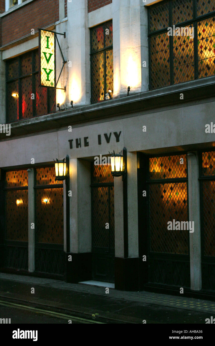 The Ivy restaurant in London Favourite dining place of celebrities ...