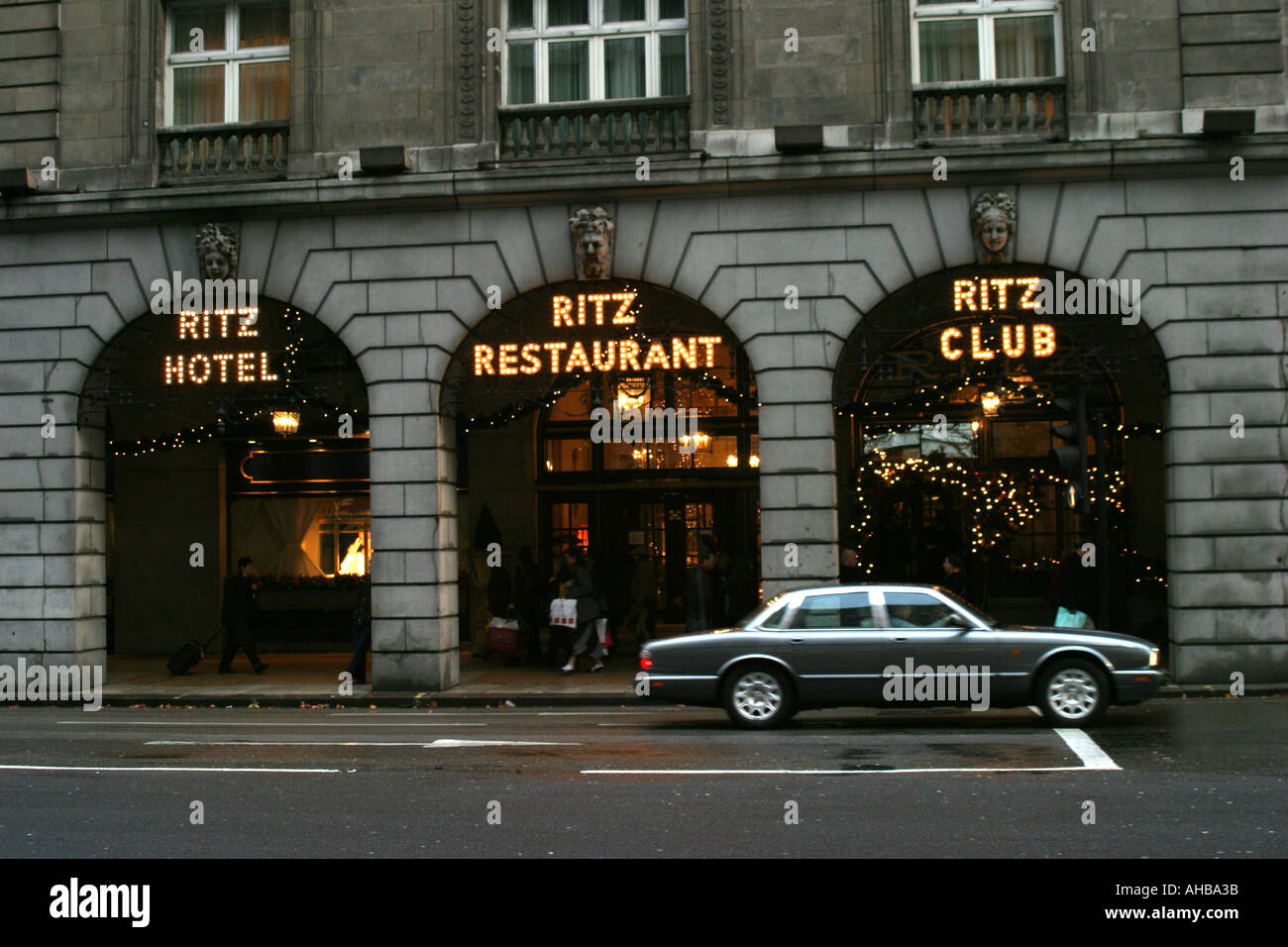 The Ritz hotel on Piccadilly in London Stock Photo - Alamy