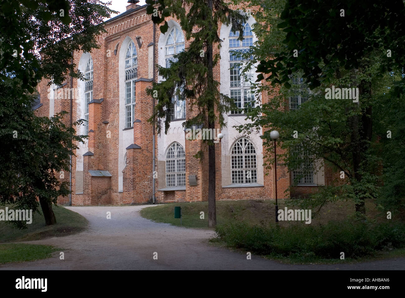 Toomkirik Dome Church Museum of University History Tartu Stock Photo ...