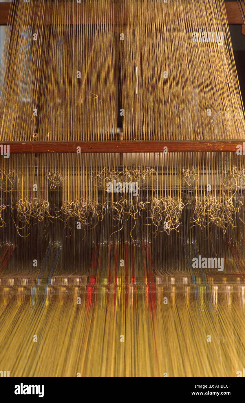 Brocade fabric loom hi-res stock photography and images - Alamy
