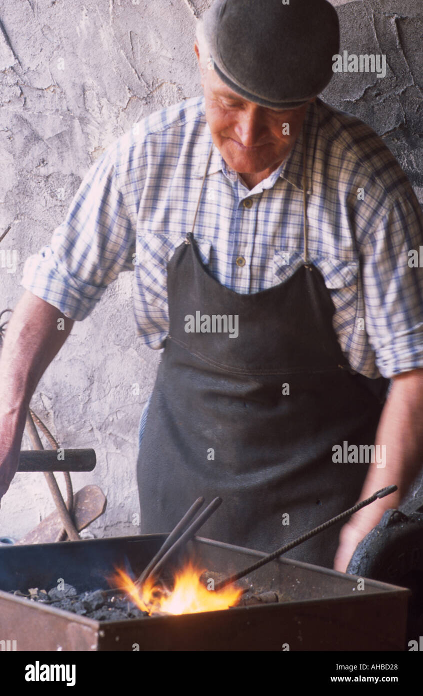 Blacksmith Handicraft Museum Custonaci Sicily Italy Stock Photo - Alamy