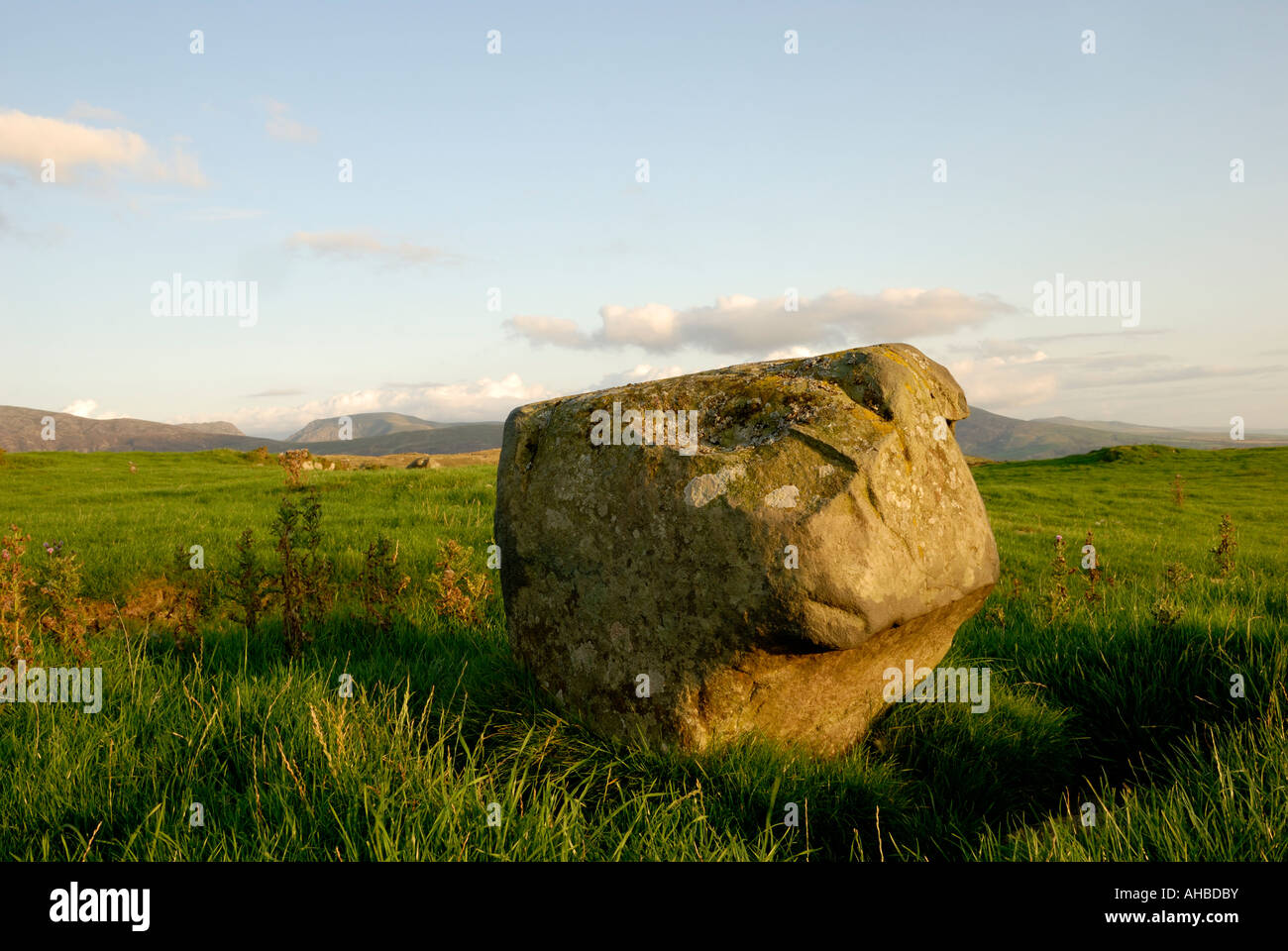 Wales standing stone hi-res stock photography and images - Alamy