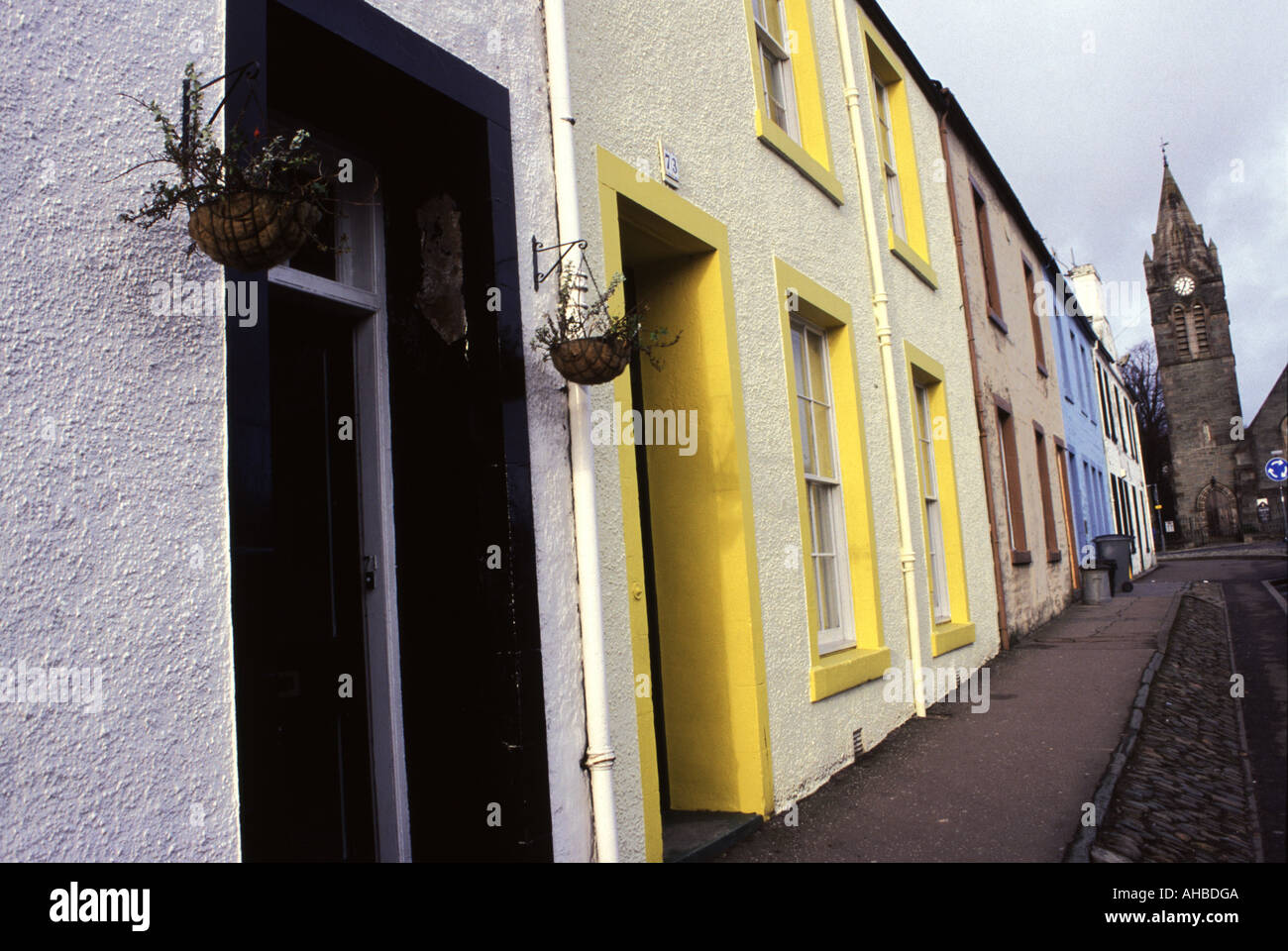 The Scottish town of Lochgilphead Stock Photo - Alamy