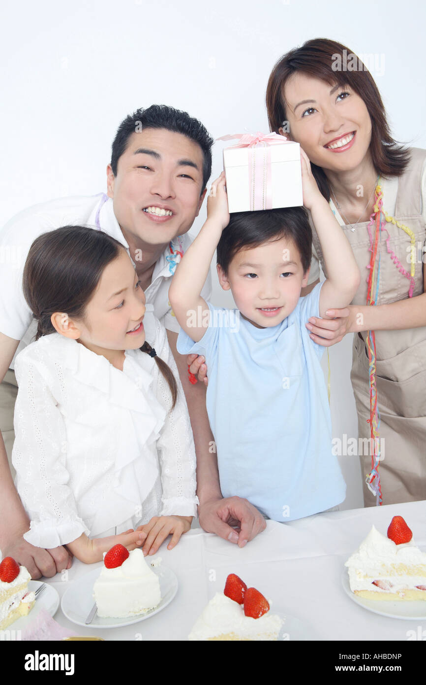 The family party Stock Photo - Alamy