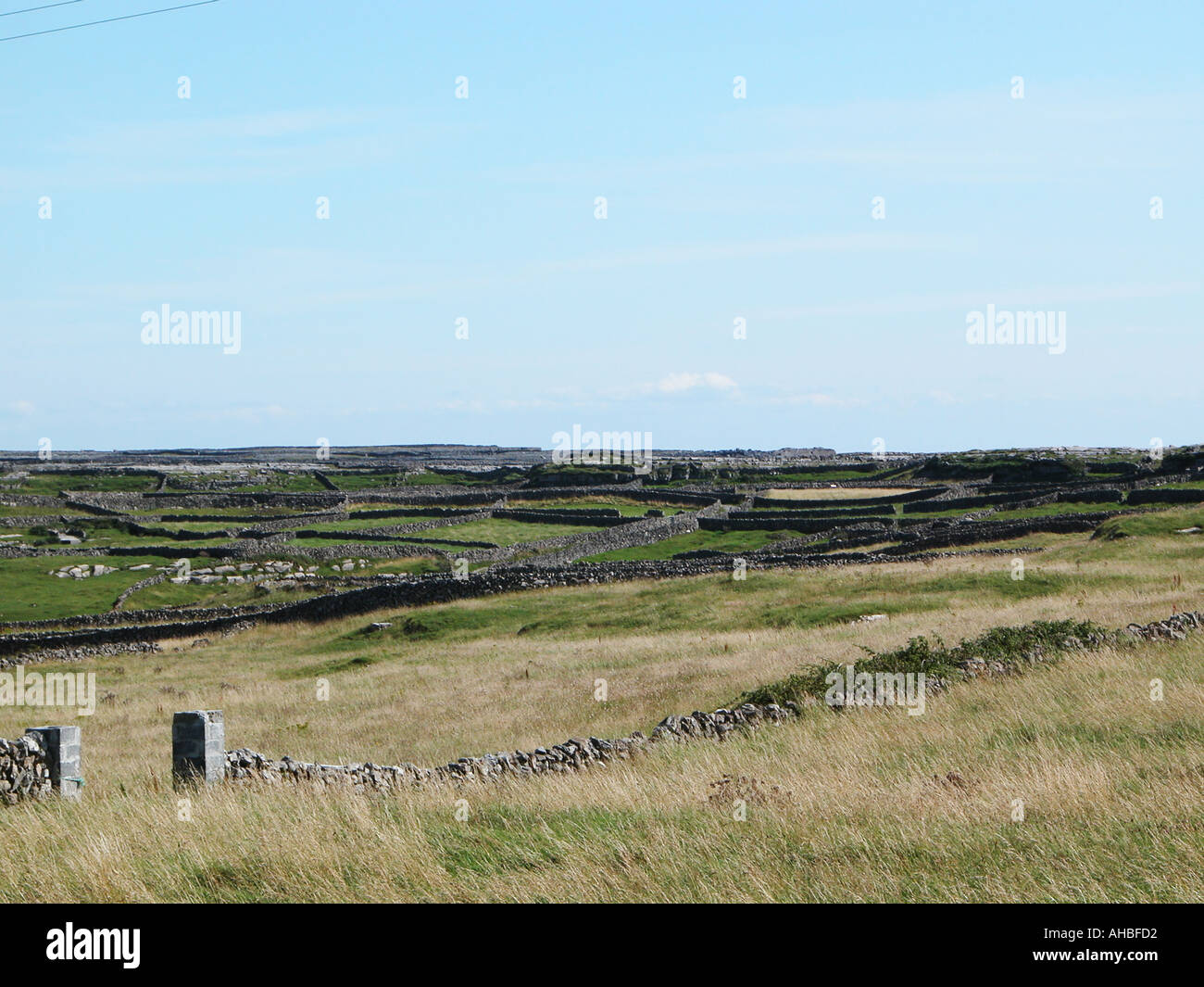 Celtic patterns. Typical Irish landscape Stock Photo - Alamy