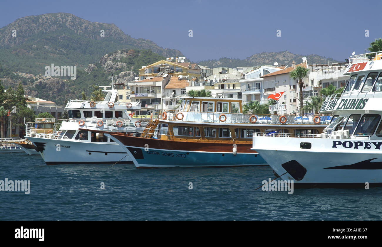 Marmaris port Turkey Stock Photo - Alamy