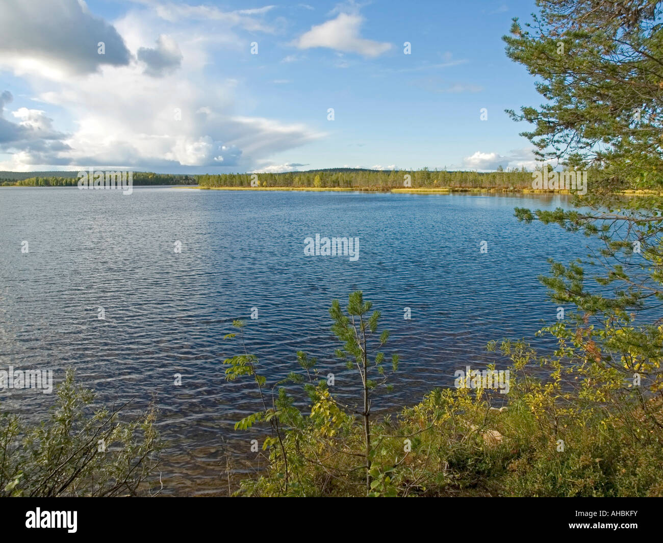 Akaslompolo lake hi-res stock photography and images - Alamy