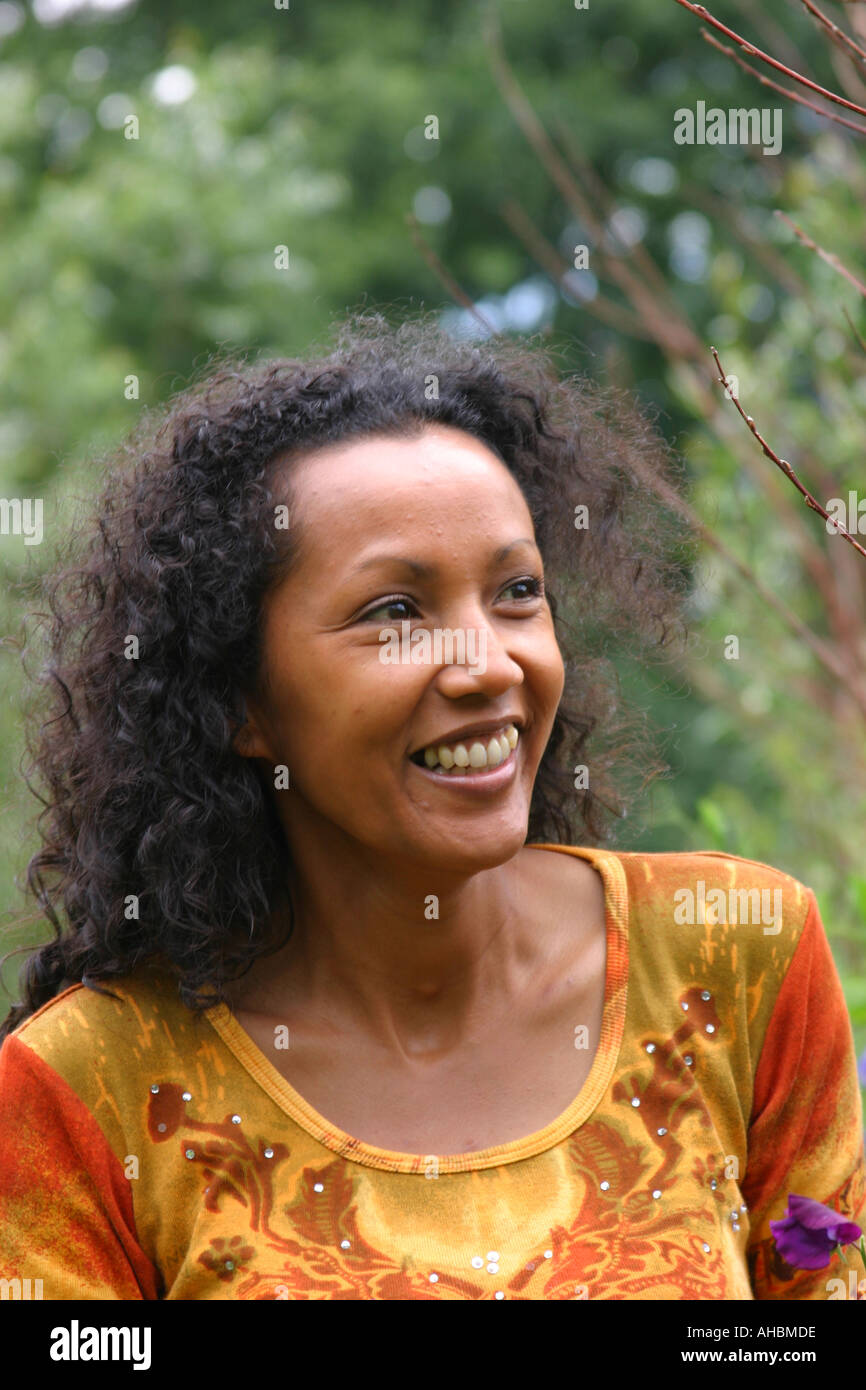 Beautiful suriname woman hi-res stock photography and images - Alamy