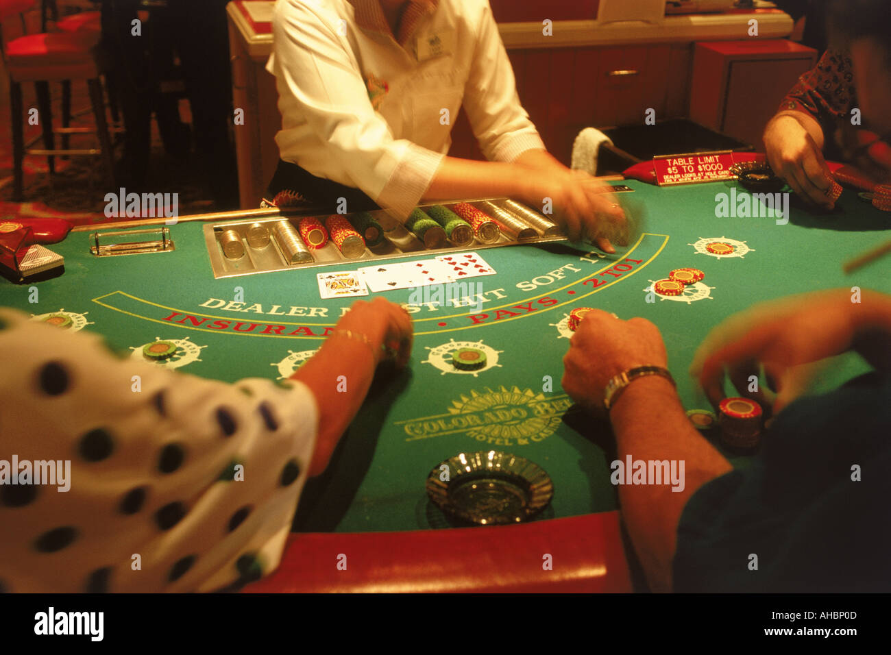 Dealing cards hi-res stock photography and images - Alamy