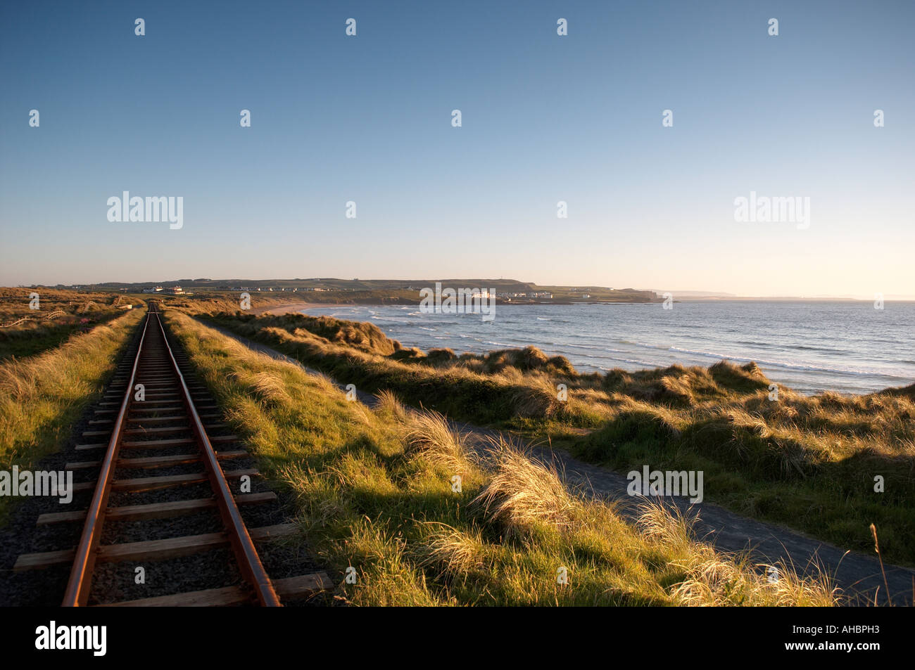 Bushmills Railway Co Antrim Stock Photo - Alamy