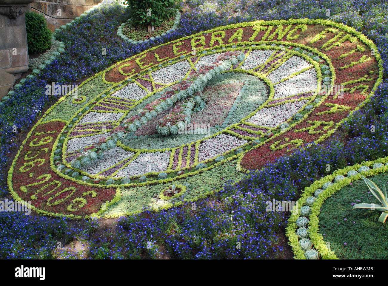 Floral clock europe hi-res stock photography and images - Alamy