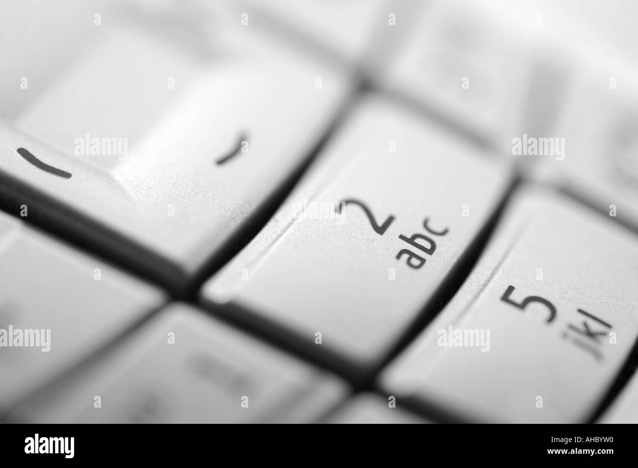 close up of mobile phone keyboard Stock Photo - Alamy