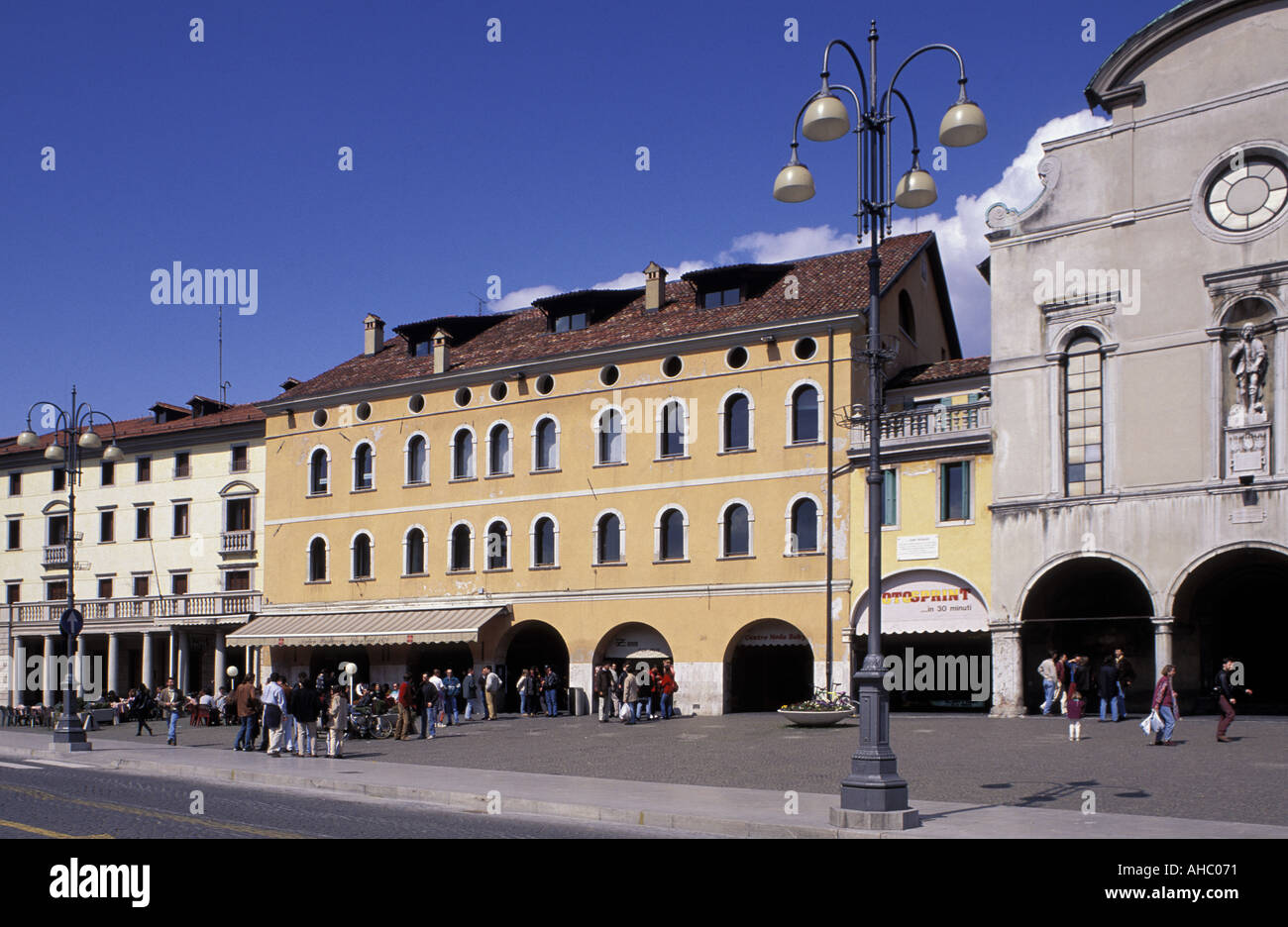 Piazza dei Martiri Belluno Veneto Italy Stock Photo - Alamy