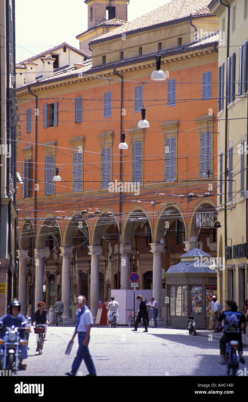 Via Emilia Modena Emilia Romagna Italy Stock Photo - Alamy