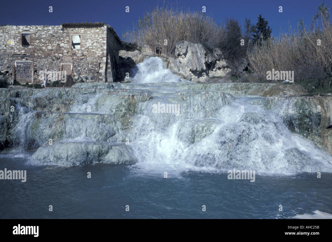 Thermal Baths Saturnia Tuscany Italy Stock Photo - Alamy