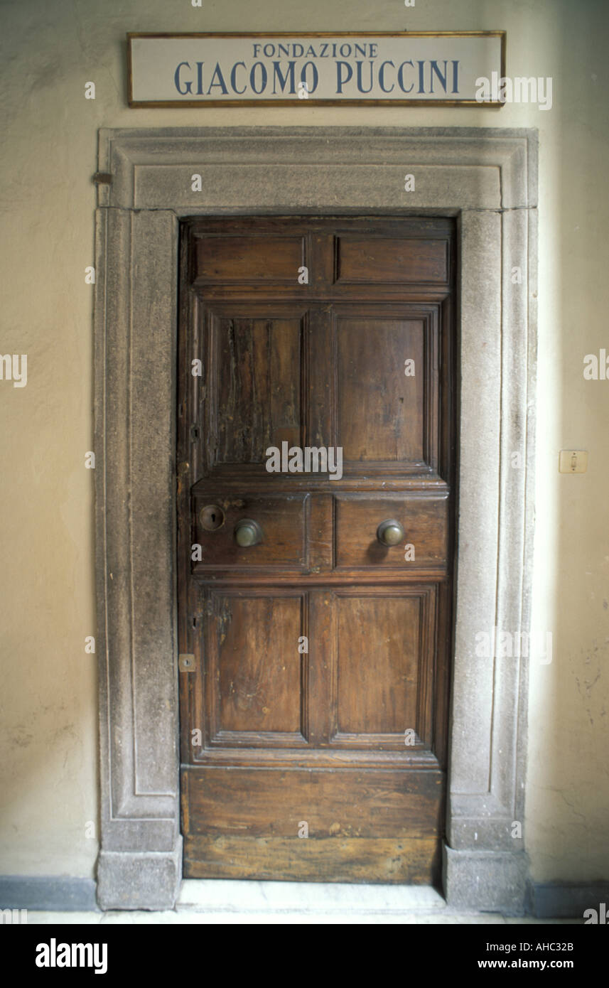 Lucca tuscany puccini house hi-res stock photography and images - Alamy