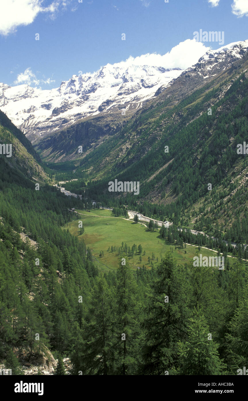 Landscape of Val Savarenche Gran Paradiso National Park Valle d Aosta ...