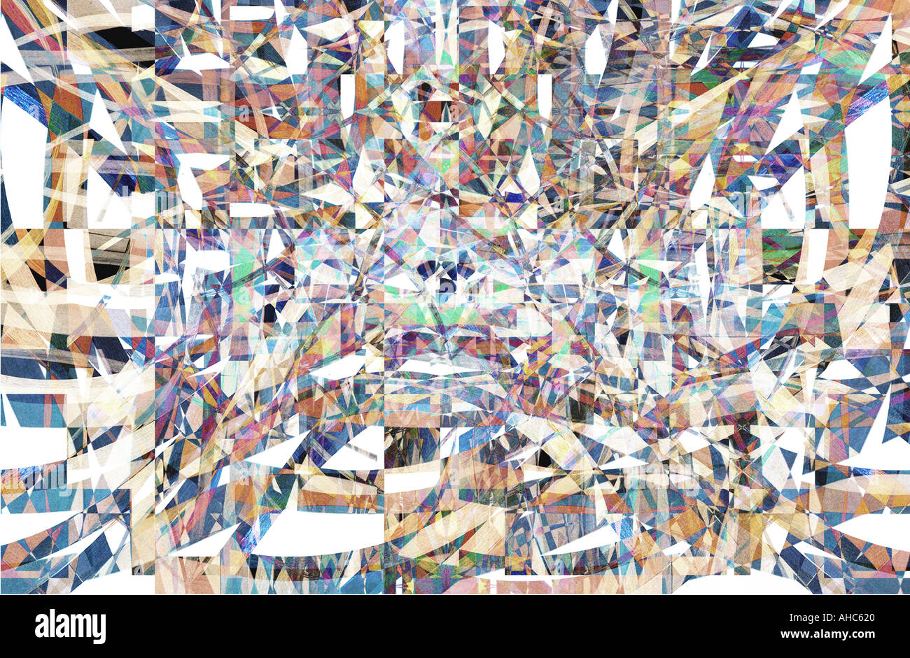 Obscure cubist composition Stock Photo - Alamy