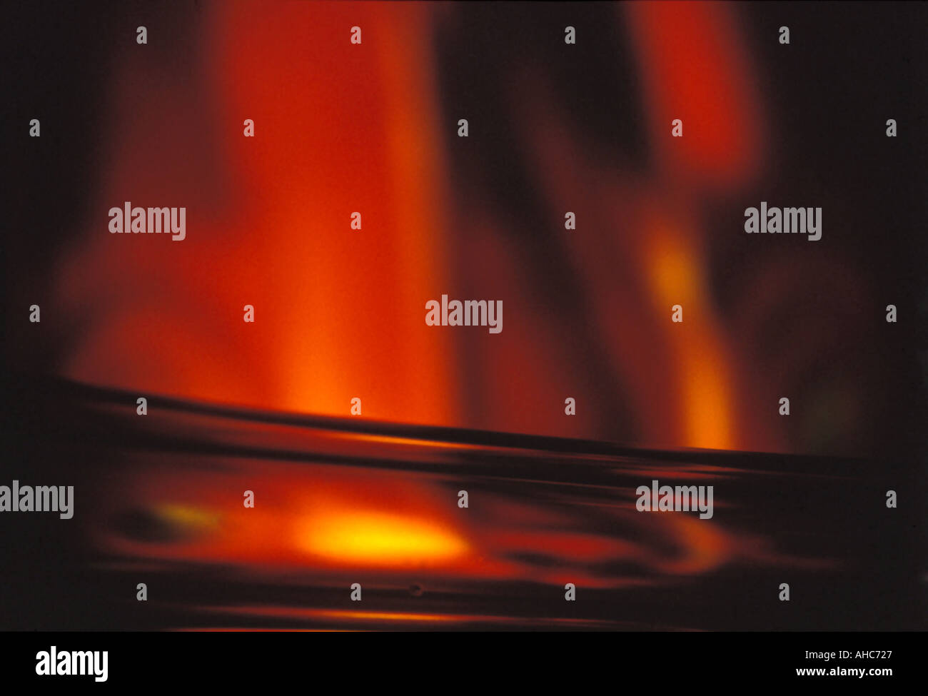 Light refracted through the bottom of a vase Stock Photo - Alamy