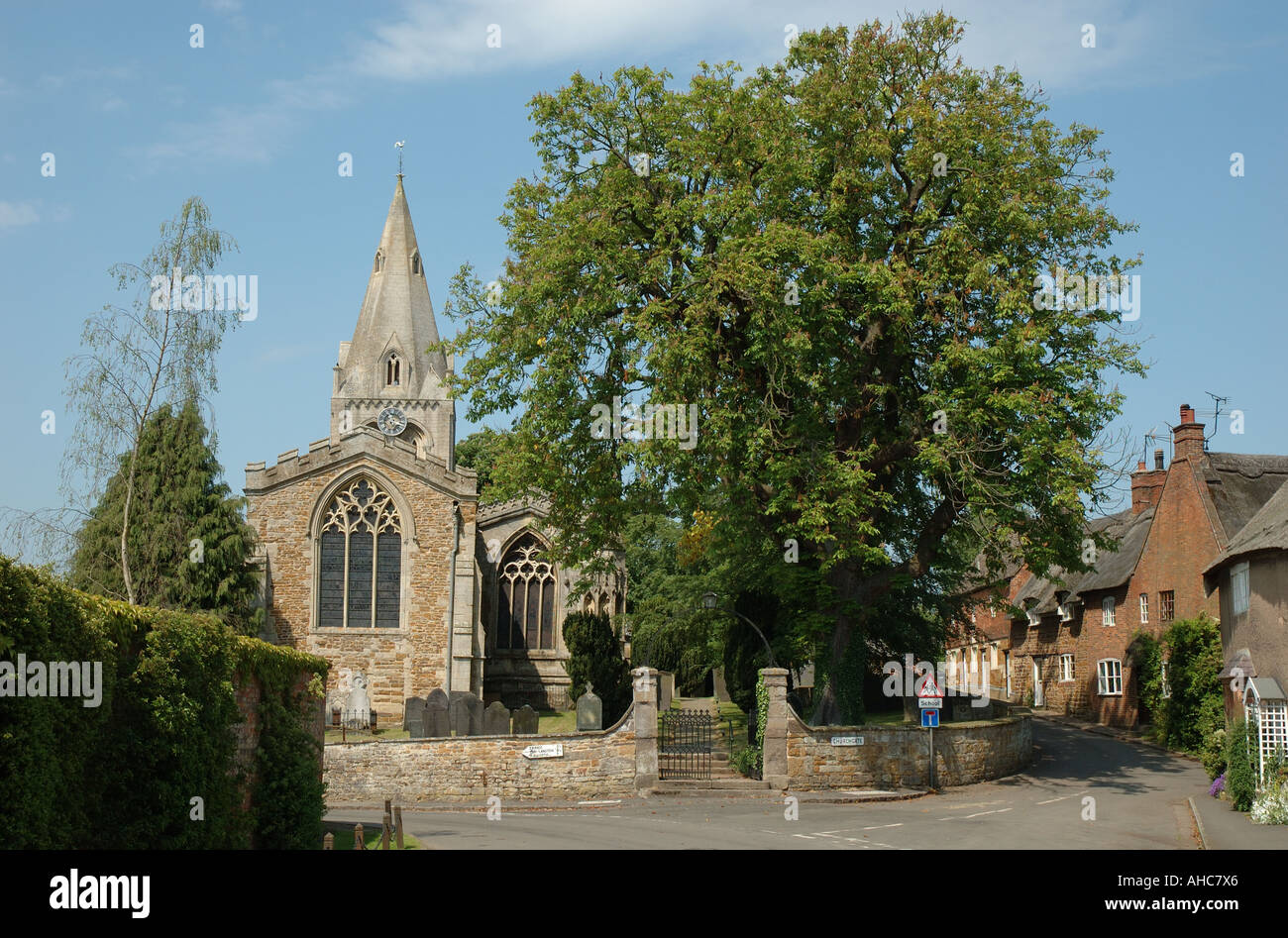 Village hallaton leicestershire england uk hi-res stock photography and ...