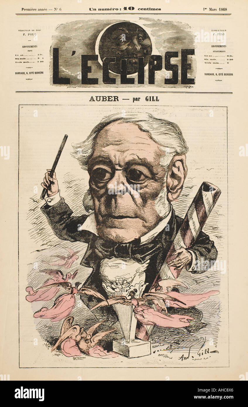 Caricature by andre gill hi-res stock photography and images - Alamy