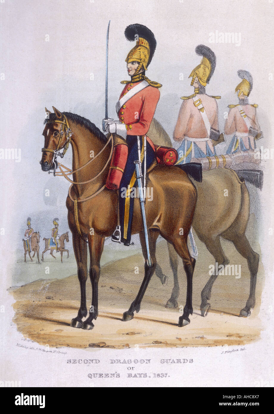 2nd Dragoon Guards Stock Photo - Alamy
