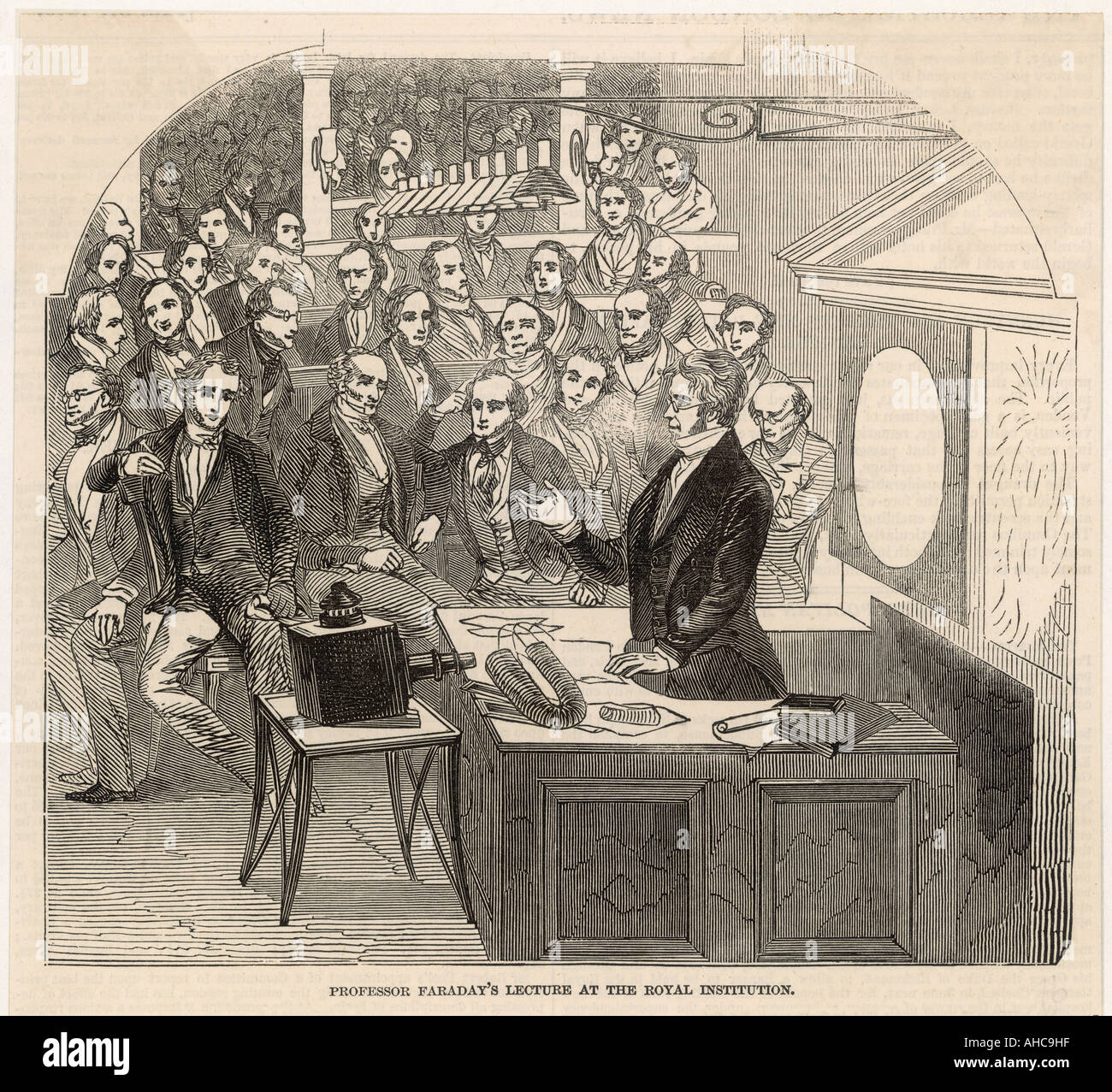 Science lecture faraday hi-res stock photography and images - Alamy