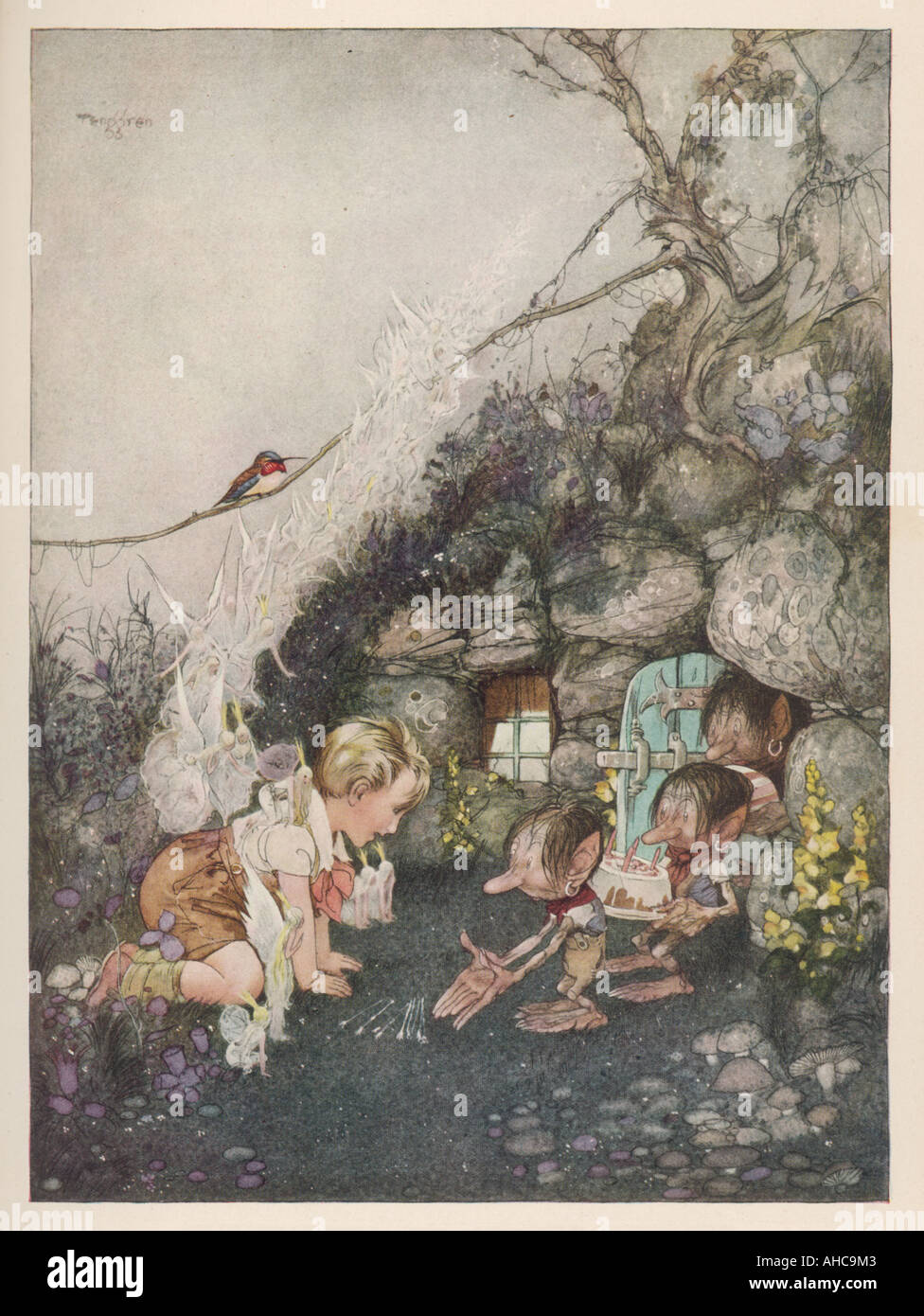 Little Folk Gnome Stock Photo - Alamy