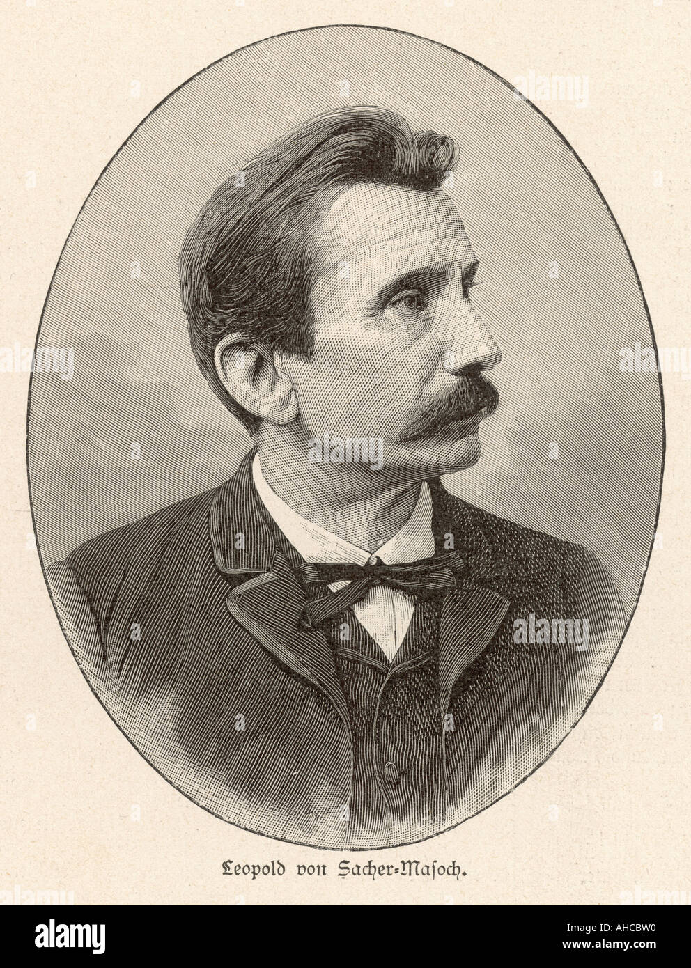 Leopold V. Sacher Masoch Stock Photo - Alamy