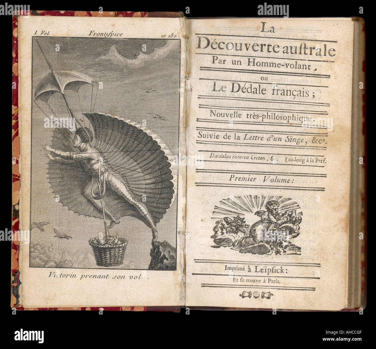 Restif Title Page Stock Photo - Alamy