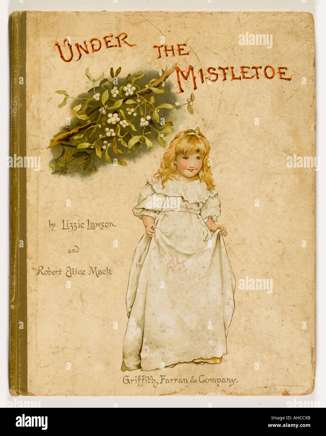 Under The Mistletoe Stock Photo - Alamy