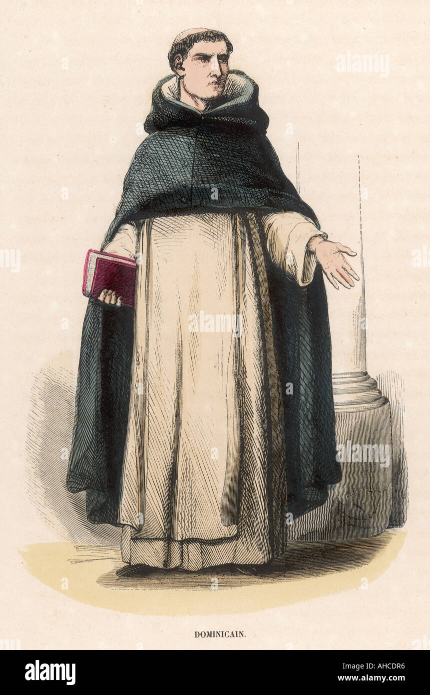 Dominican Monk Stock Photo: 8245813 - Alamy