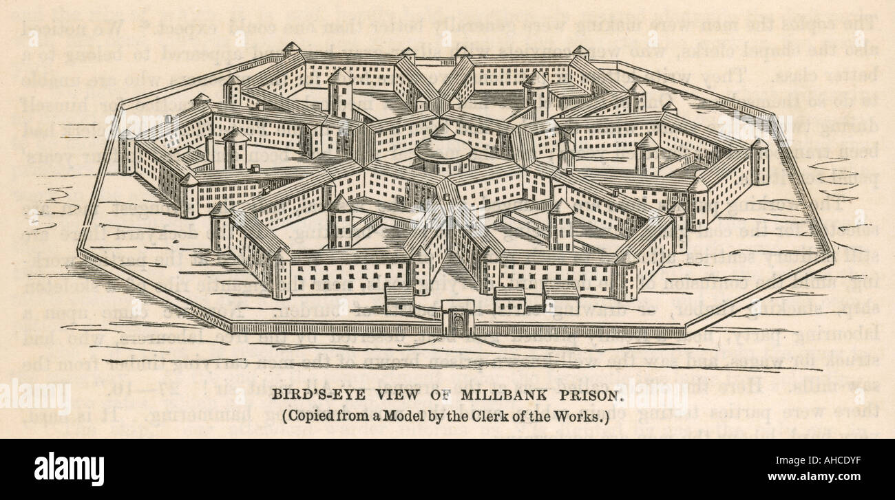 Prison Millbank Stock Photo: 8245886 - Alamy