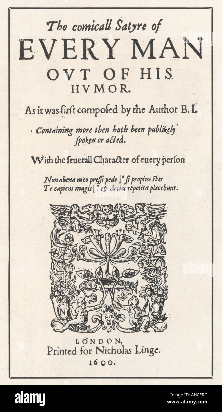 Everyman play hi-res stock photography and images - Alamy