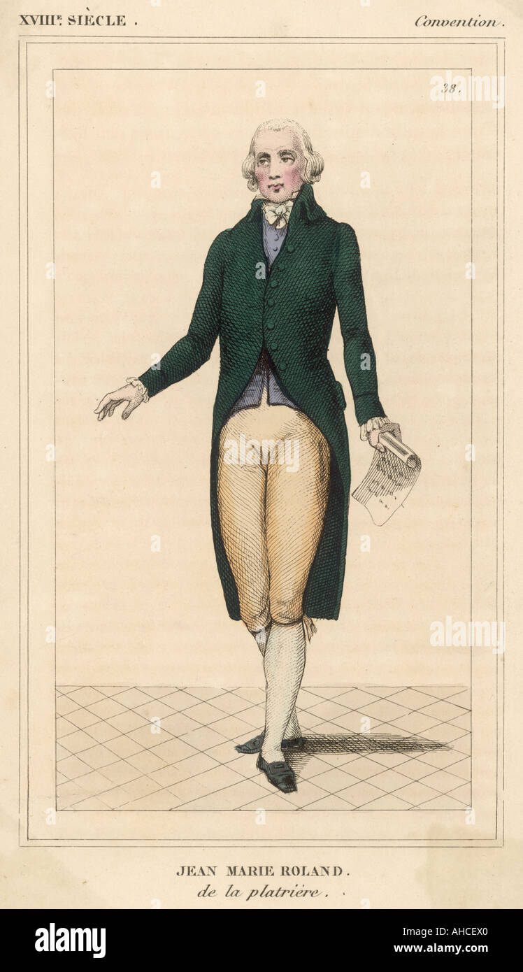 Jean Marie Roland De La Stock Photo - Alamy