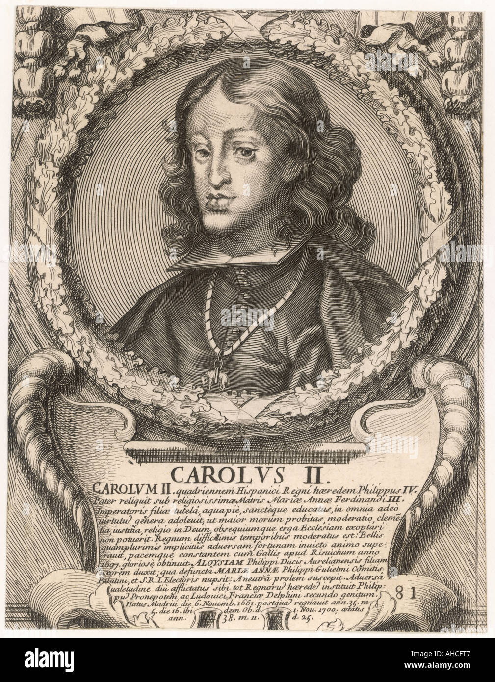 Carlos ii hi-res stock photography and images - Alamy