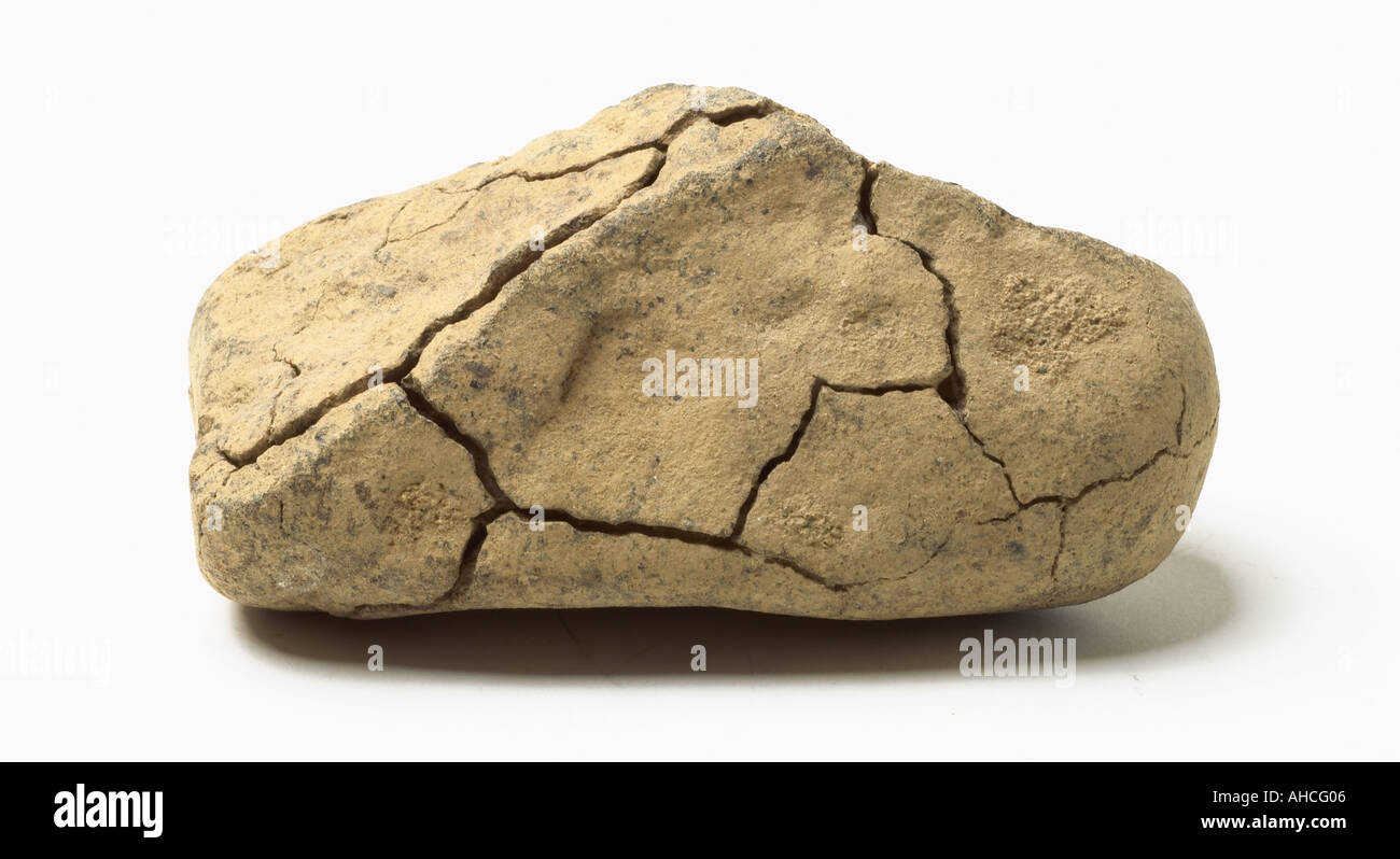 A cracked rock Stock Photo - Alamy