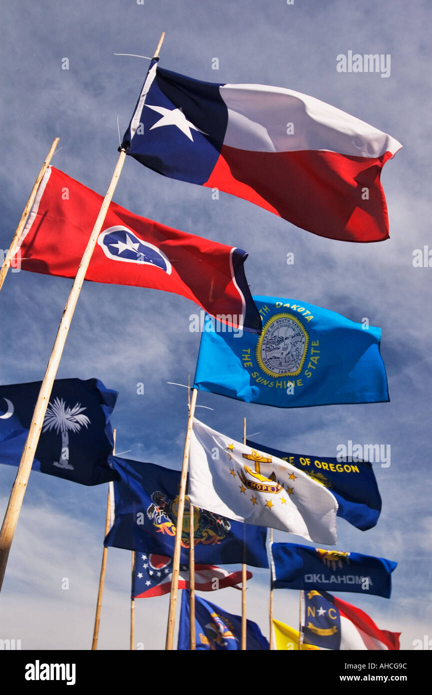 State flags hi-res stock photography and images - Alamy