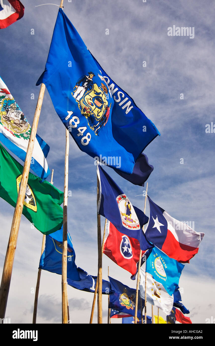 State flags hi-res stock photography and images - Alamy
