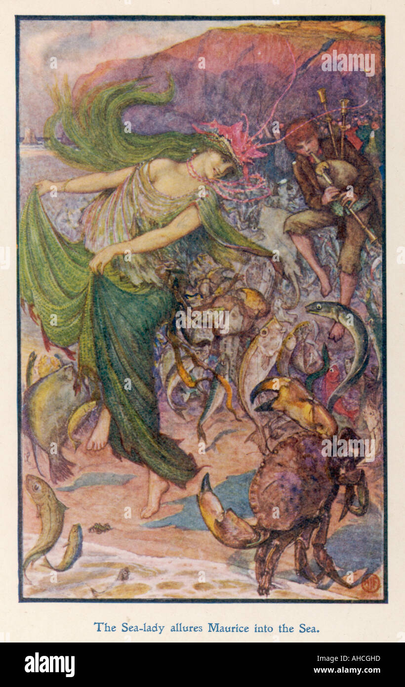 Mer People Sea Lady Stock Photo - Alamy