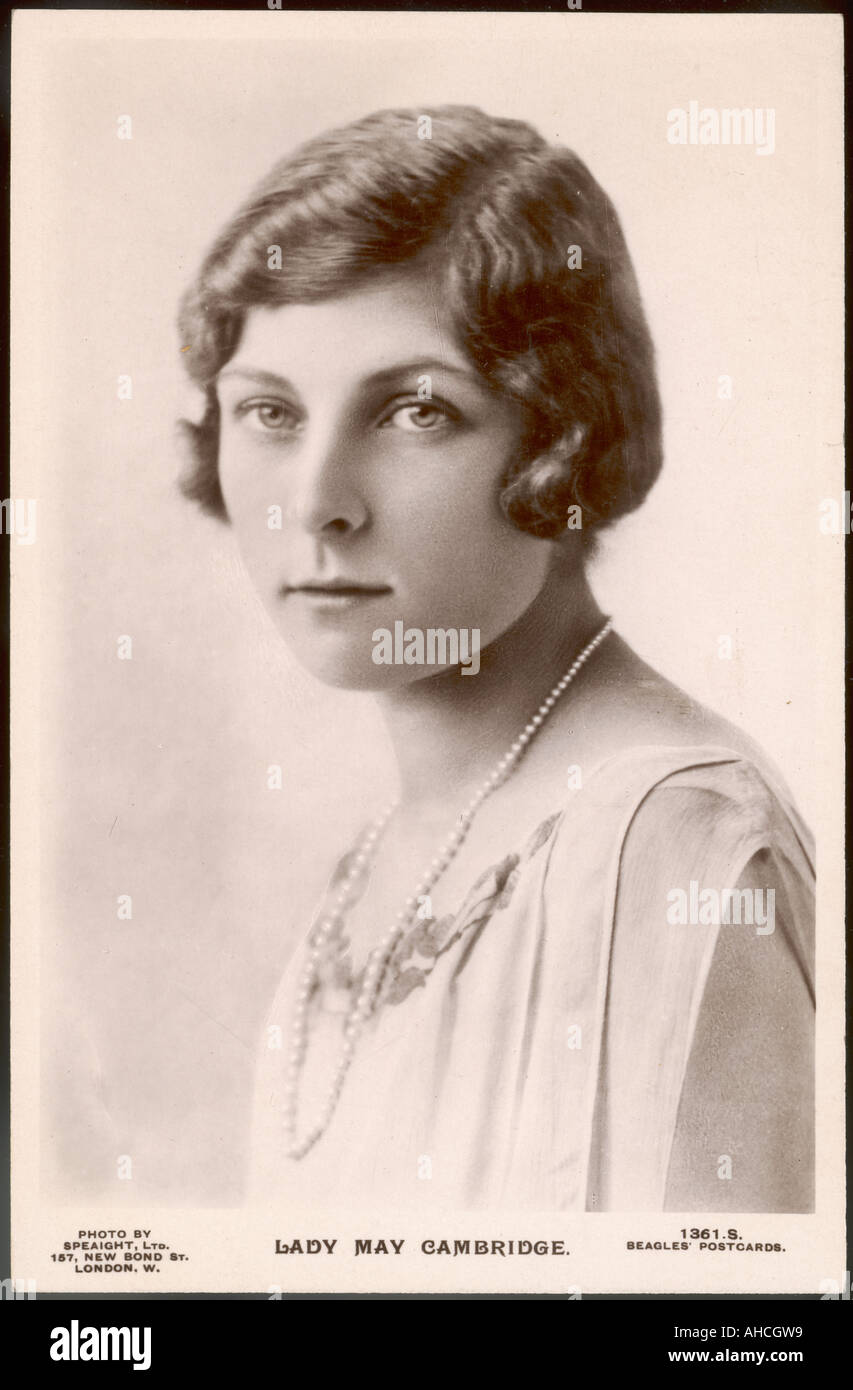 Cambridge Lady May Stock Photo - Alamy