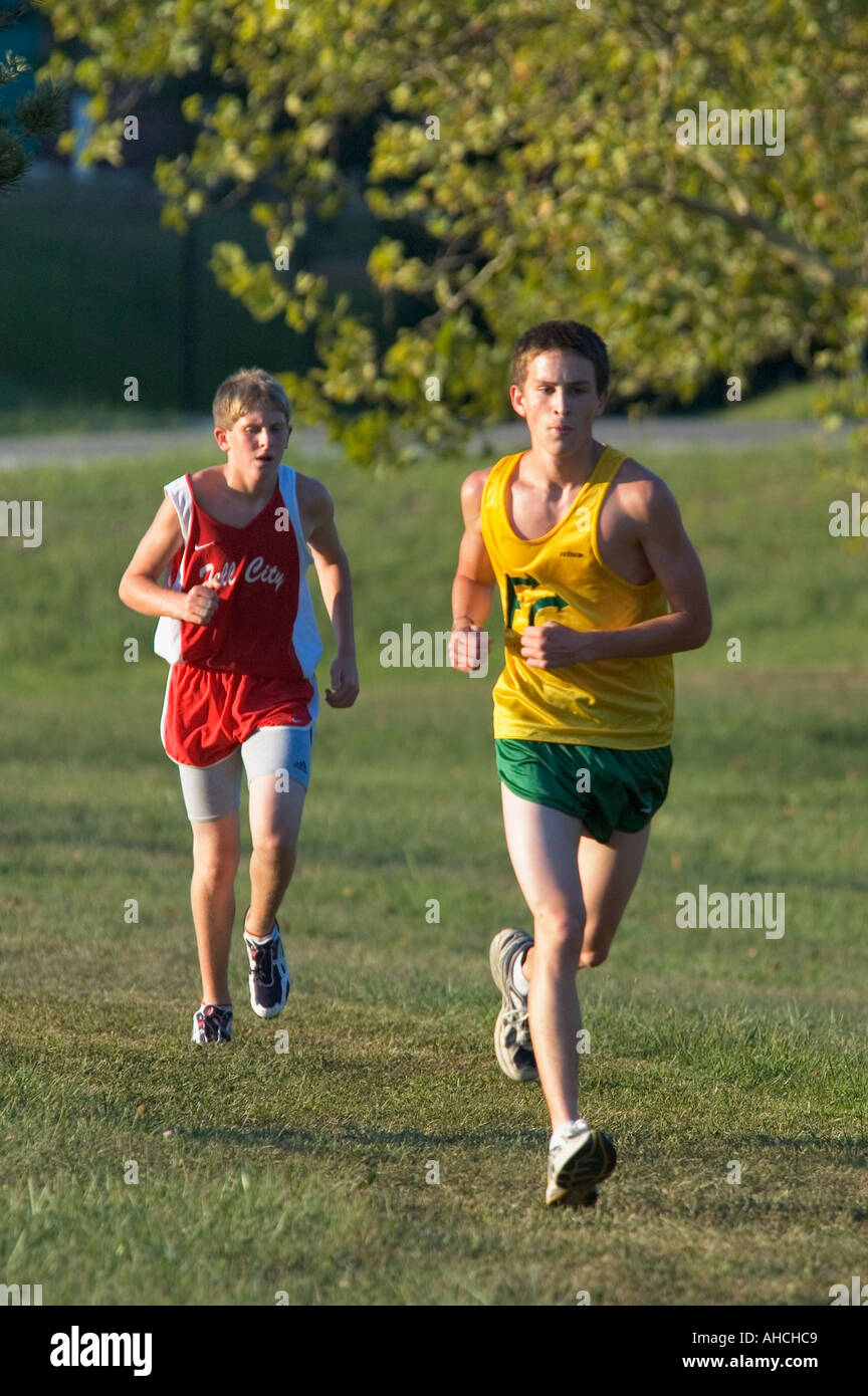 School cross country hi-res stock photography and images - Alamy