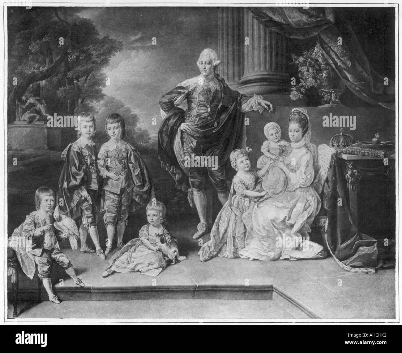 Queen charlotte george iii hi-res stock photography and images - Alamy