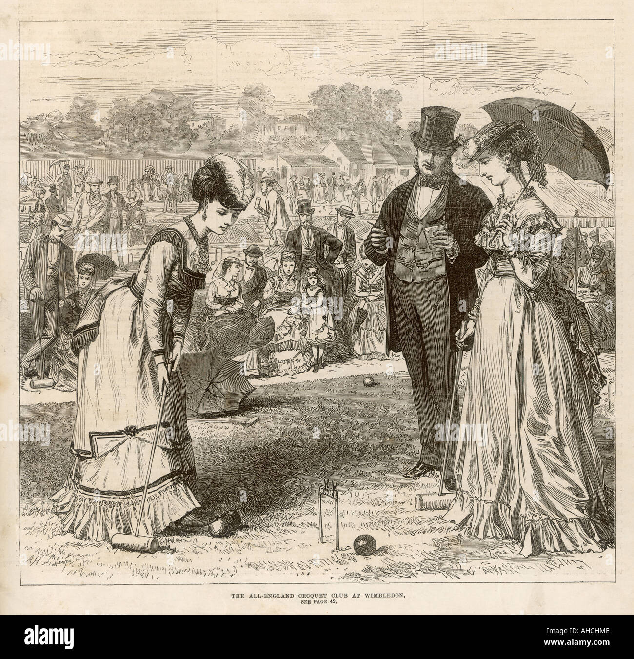 The history of croquet hi-res stock photography and images - Alamy