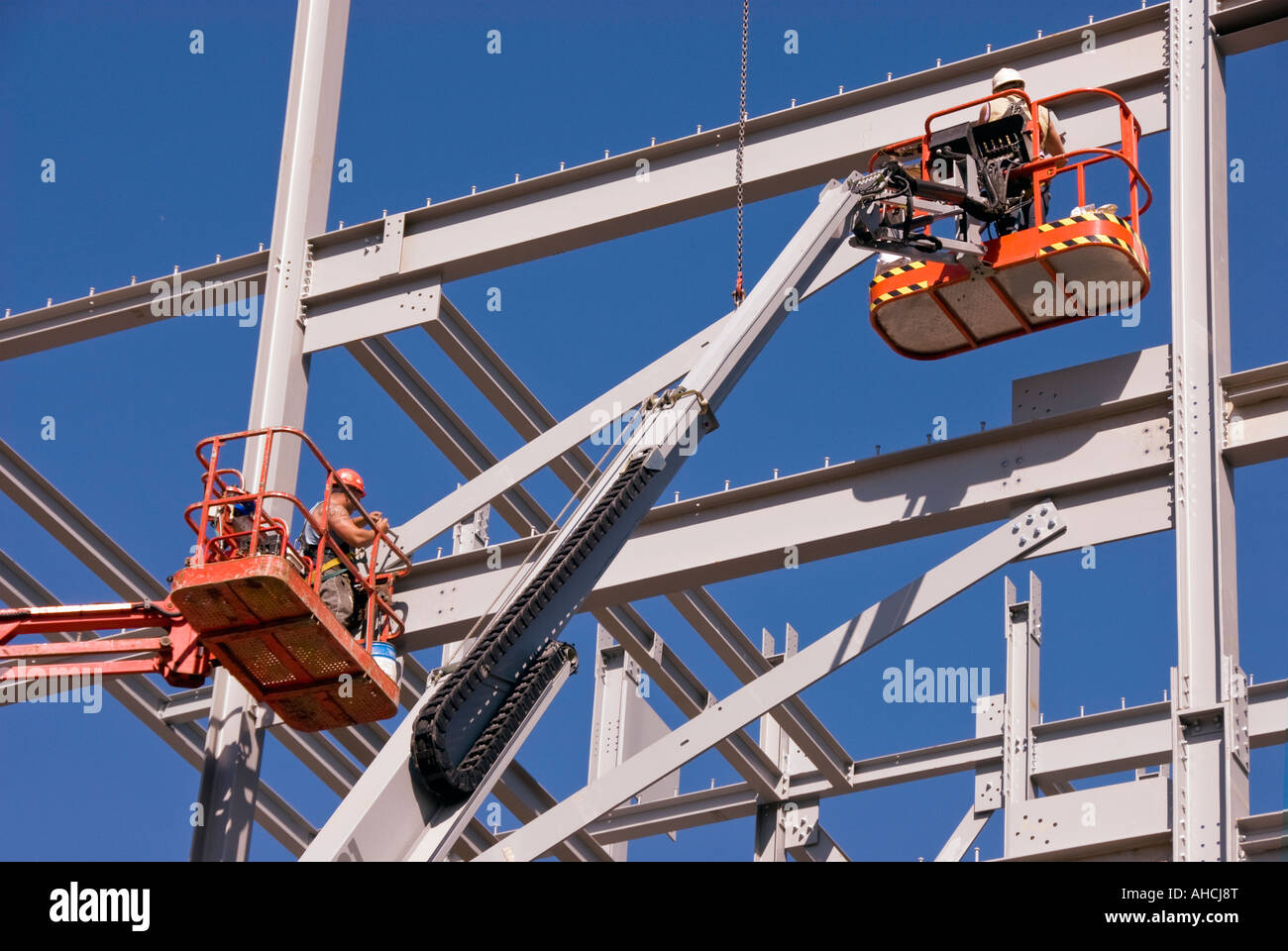 Construction Workers in Oldham, Lancashire England Stock Photo - Alamy